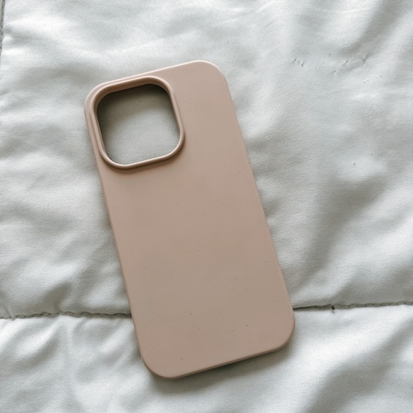 Cell Phones & Accessories | Iphone 14 Pro Soft Shell Rubber Light Pink ...